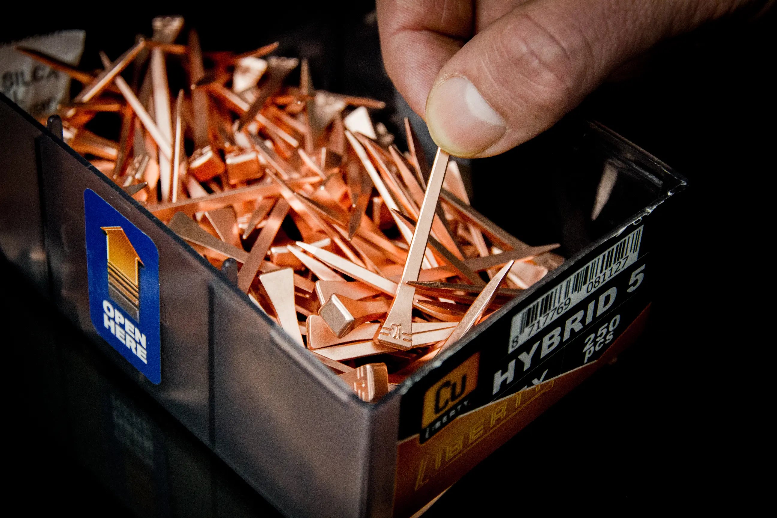 Copper Horseshoe Nail Range | Maneline Cambridge NZ